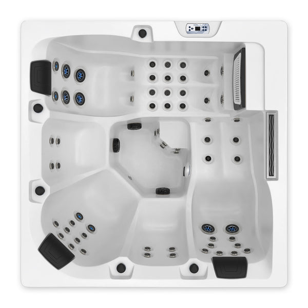 Wellis Atlantis 200 x 200 x 90 cm Outdoor Whirlpool Wibe Serie – WSG ...